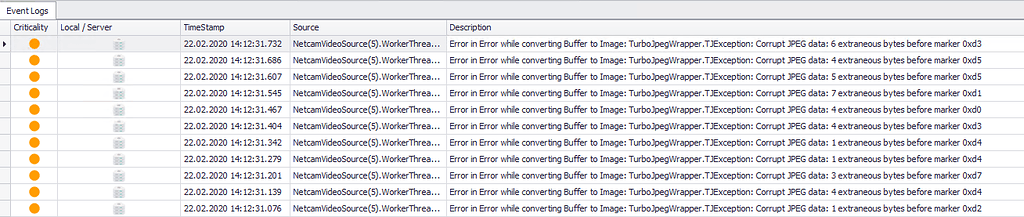 MJPEG Stream: Error TurboJPEGWrapper - Problems & Bugs - Moonware Studios