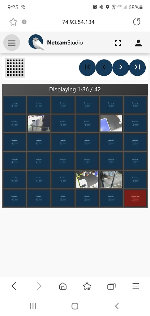 Cameras not connecting - Netcam Studio - Moonware Studios